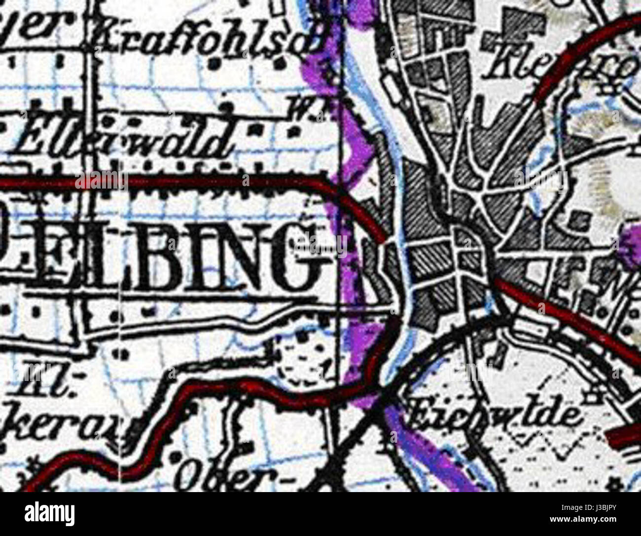 Elbing Haffuferbahn is an old railway line that once served the region ...