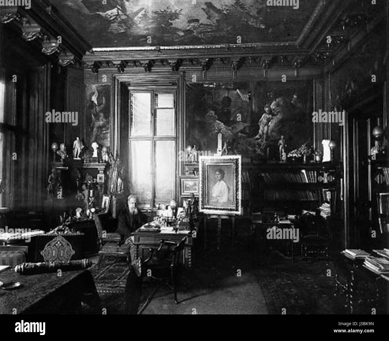 Dumba in his office Stock Photo - Alamy