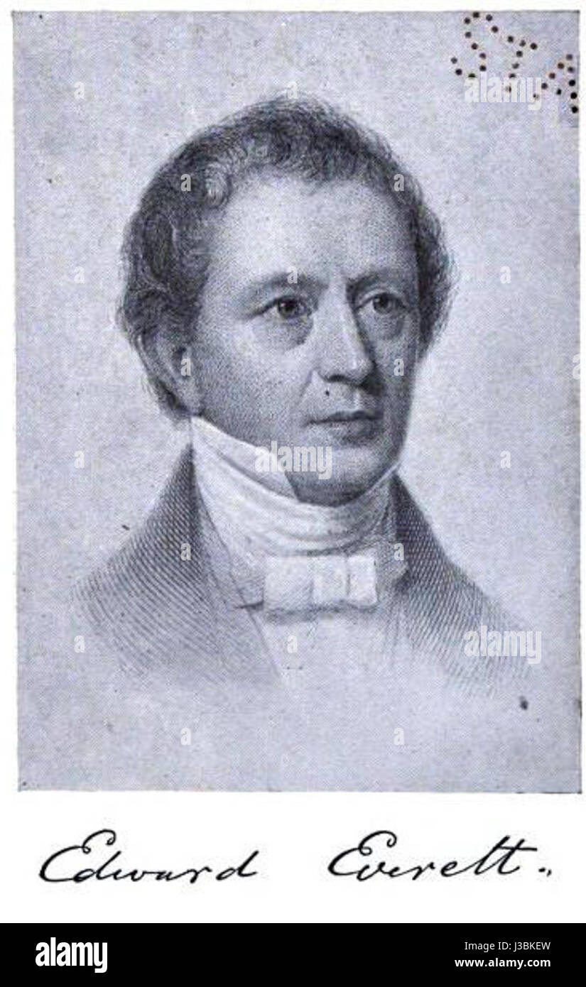 Edward everett hi-res stock photography and images - Alamy