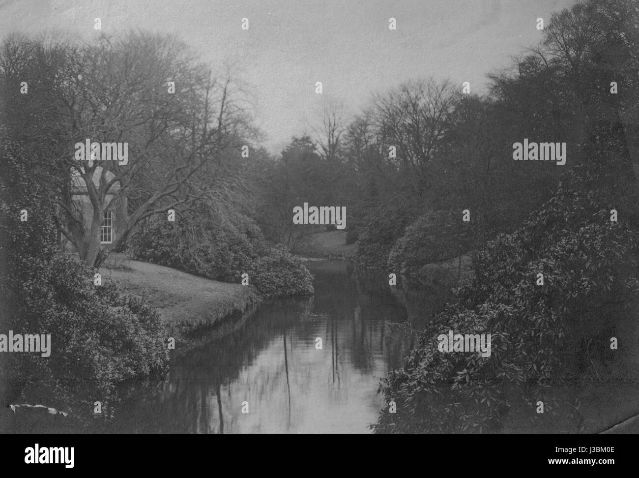 Eglinton castle, Lugton Water, Ayrshire, Scotland Stock Photo - Alamy
