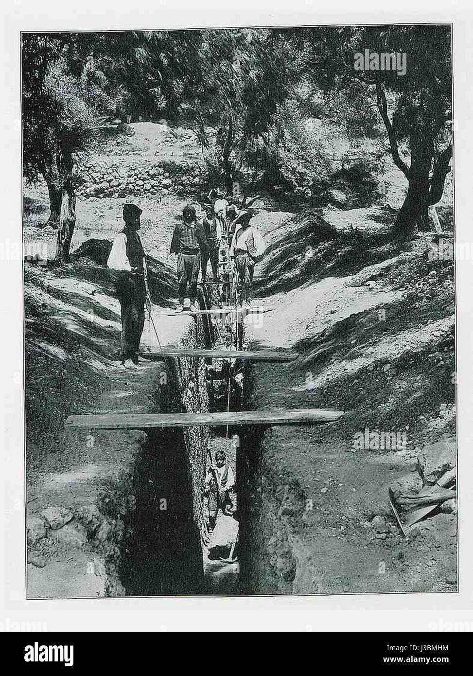 Excavation map hi-res stock photography and images - Alamy