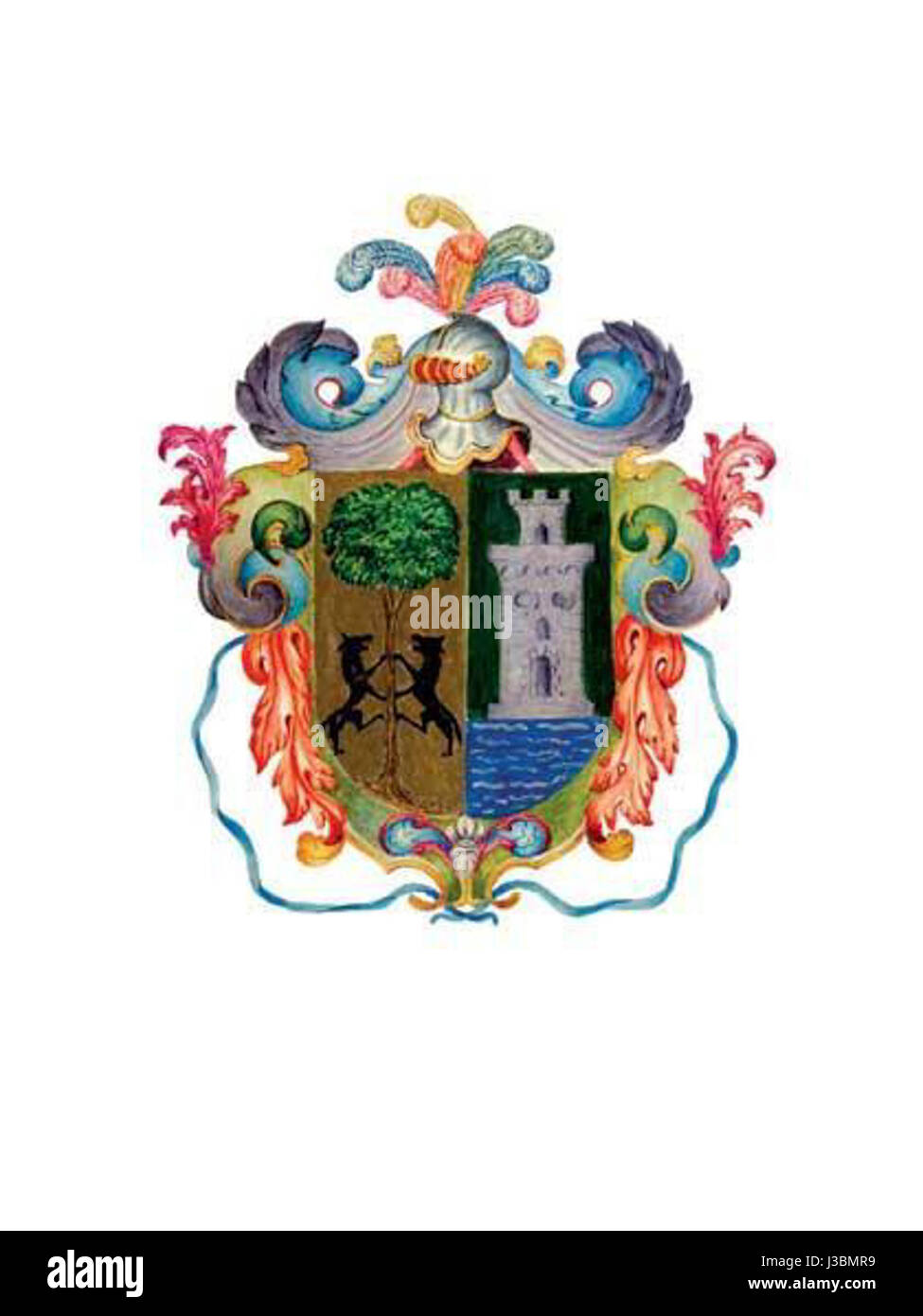 The 'Escudo de los Marqueses de Solanda' refers to the coat of arms or ...