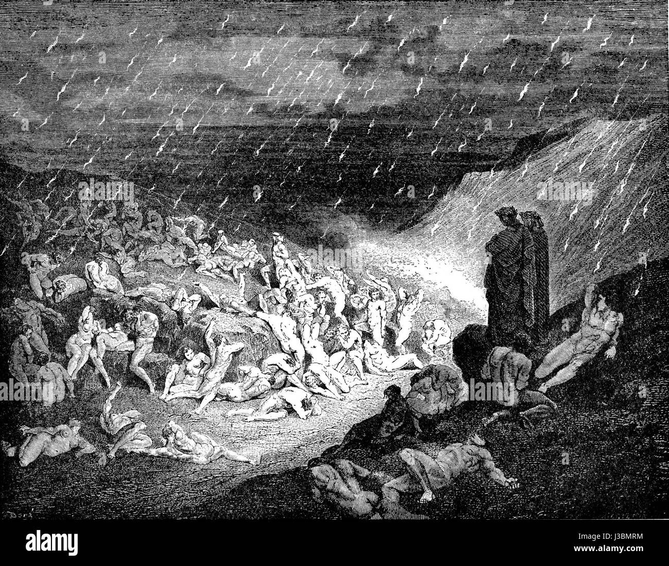 Fire punishment Black and White Stock Photos & Images - Alamy