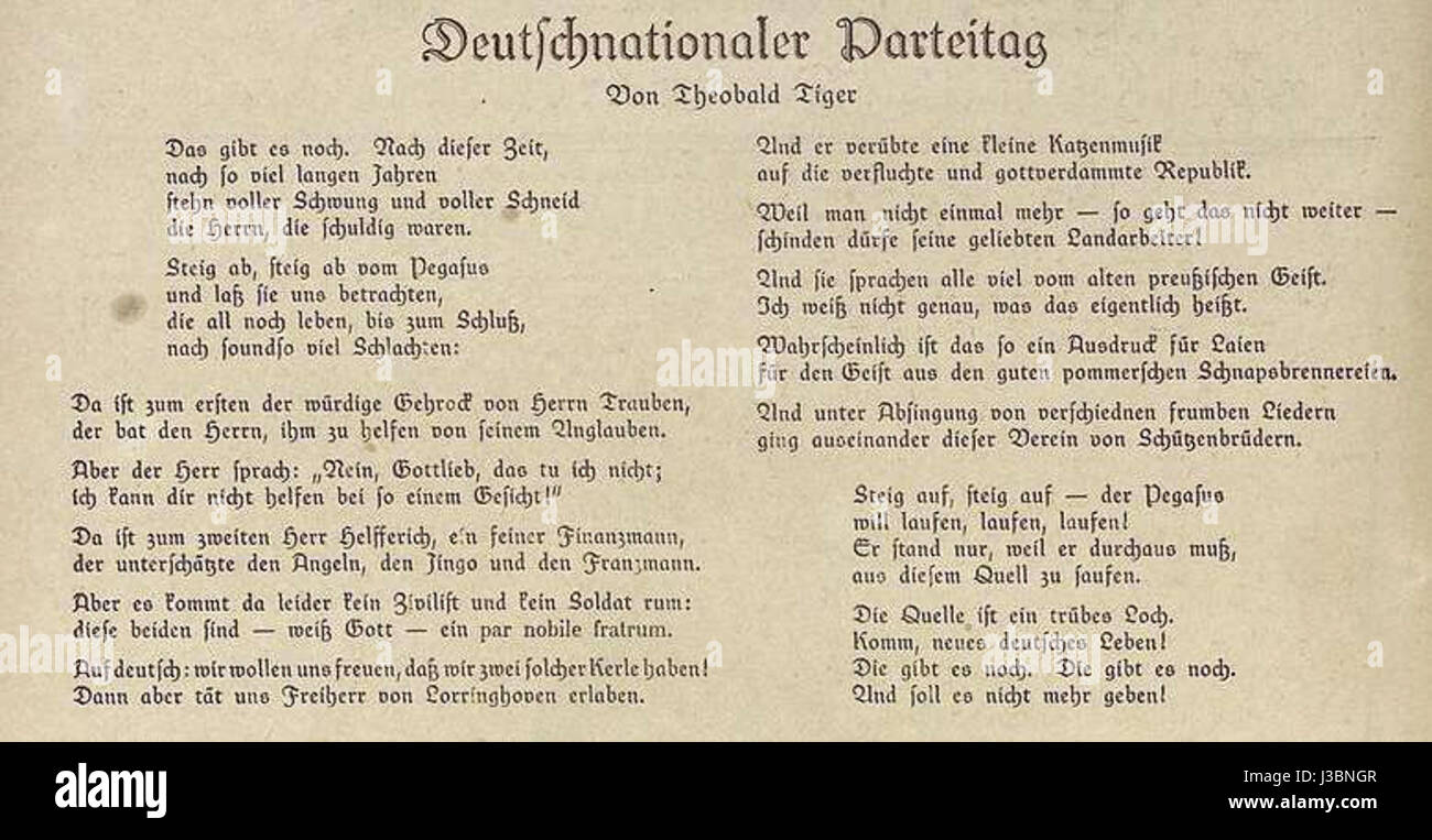 The 'Deutschnationaler Parteitag' was a political gathering in 1919 ...
