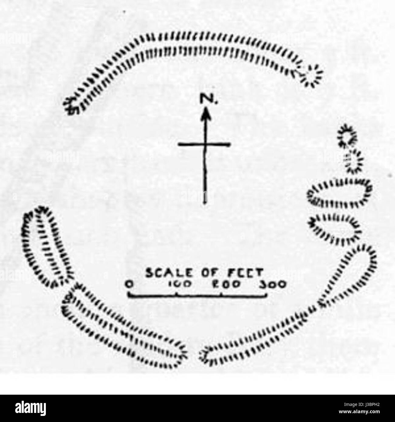 The Elworthy Barrows in Somerset, England, are prehistoric burial ...