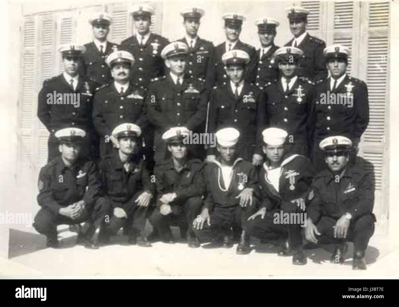 This image depicts the Egyptian Frogmen's attack on the Eilat port, a ...