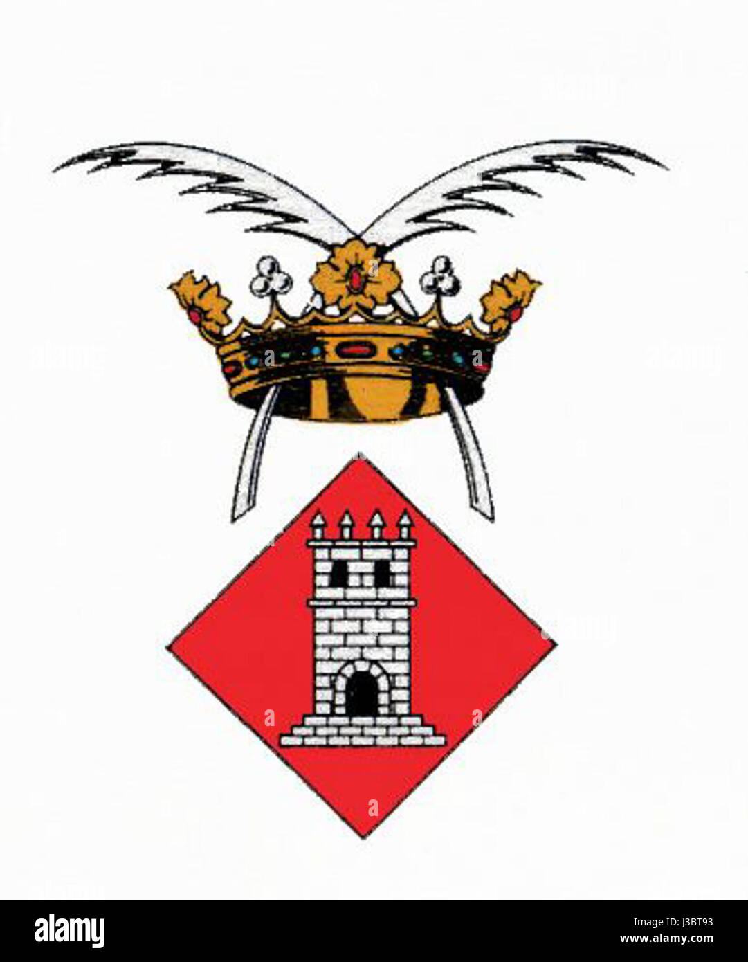 Heraldry coat arms spain city hi-res stock photography and images - Alamy
