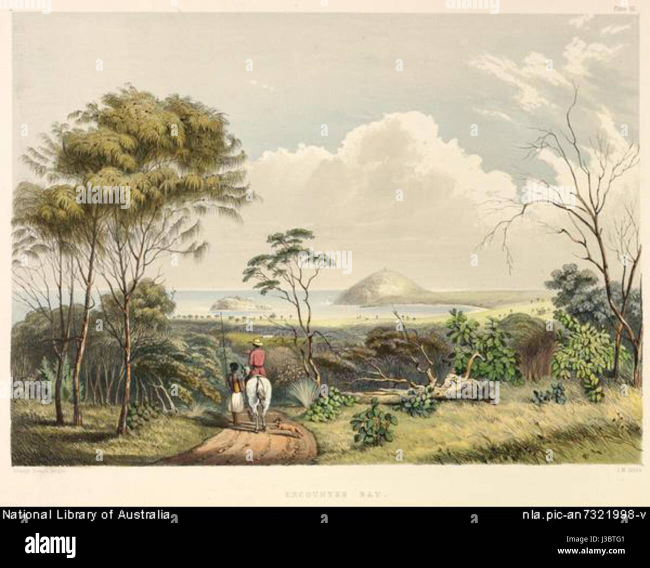 Encounter Bay 1847 Stock Photo - Alamy