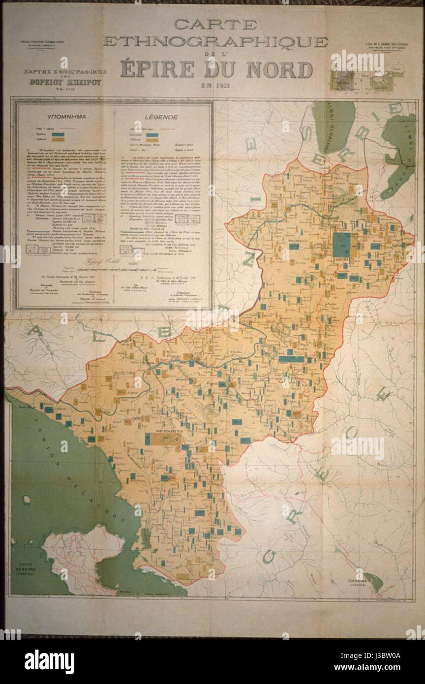Epire Du Nord refers to the northern region of a historical or ...