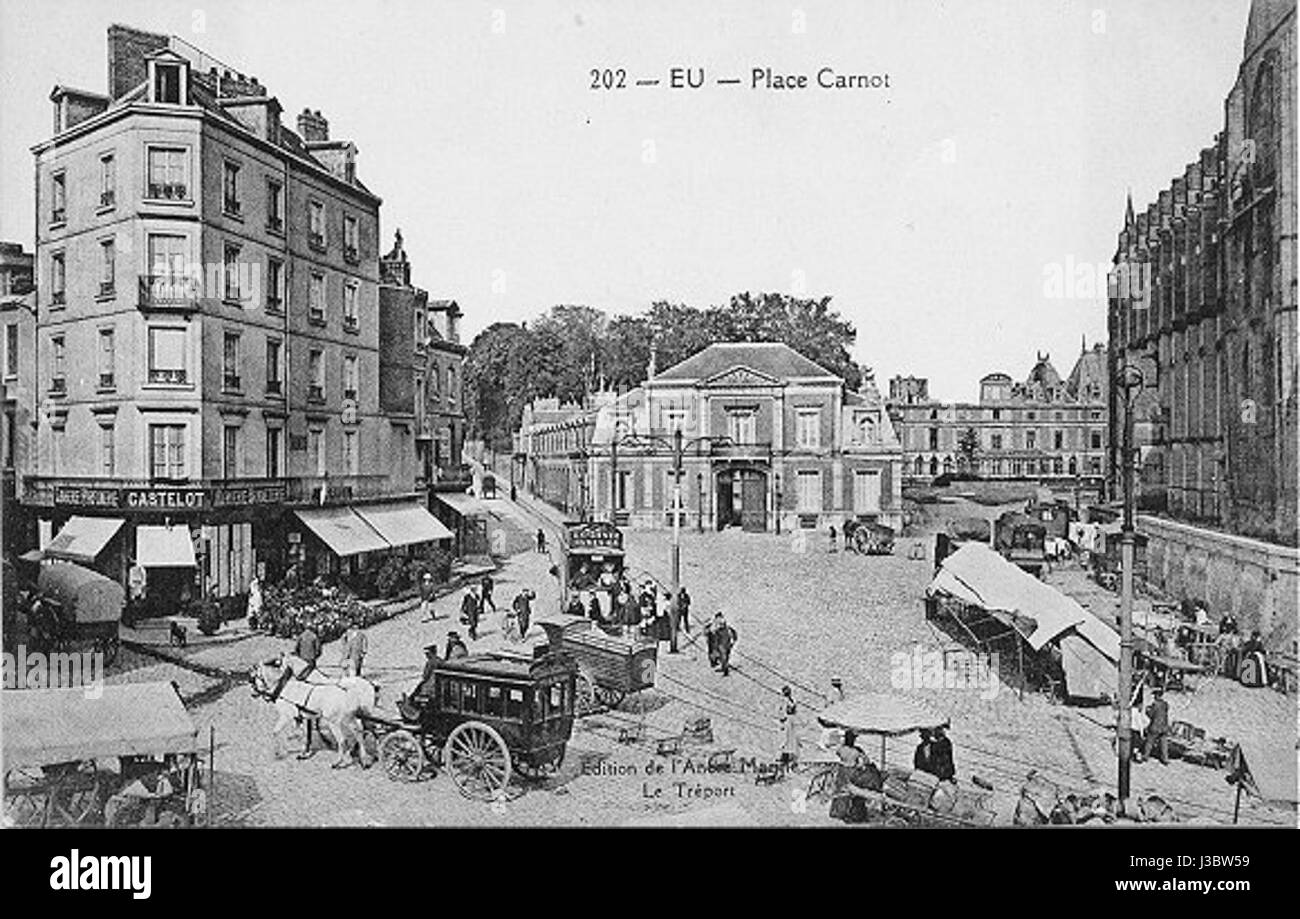 Eu place Carnot Stock Photo - Alamy