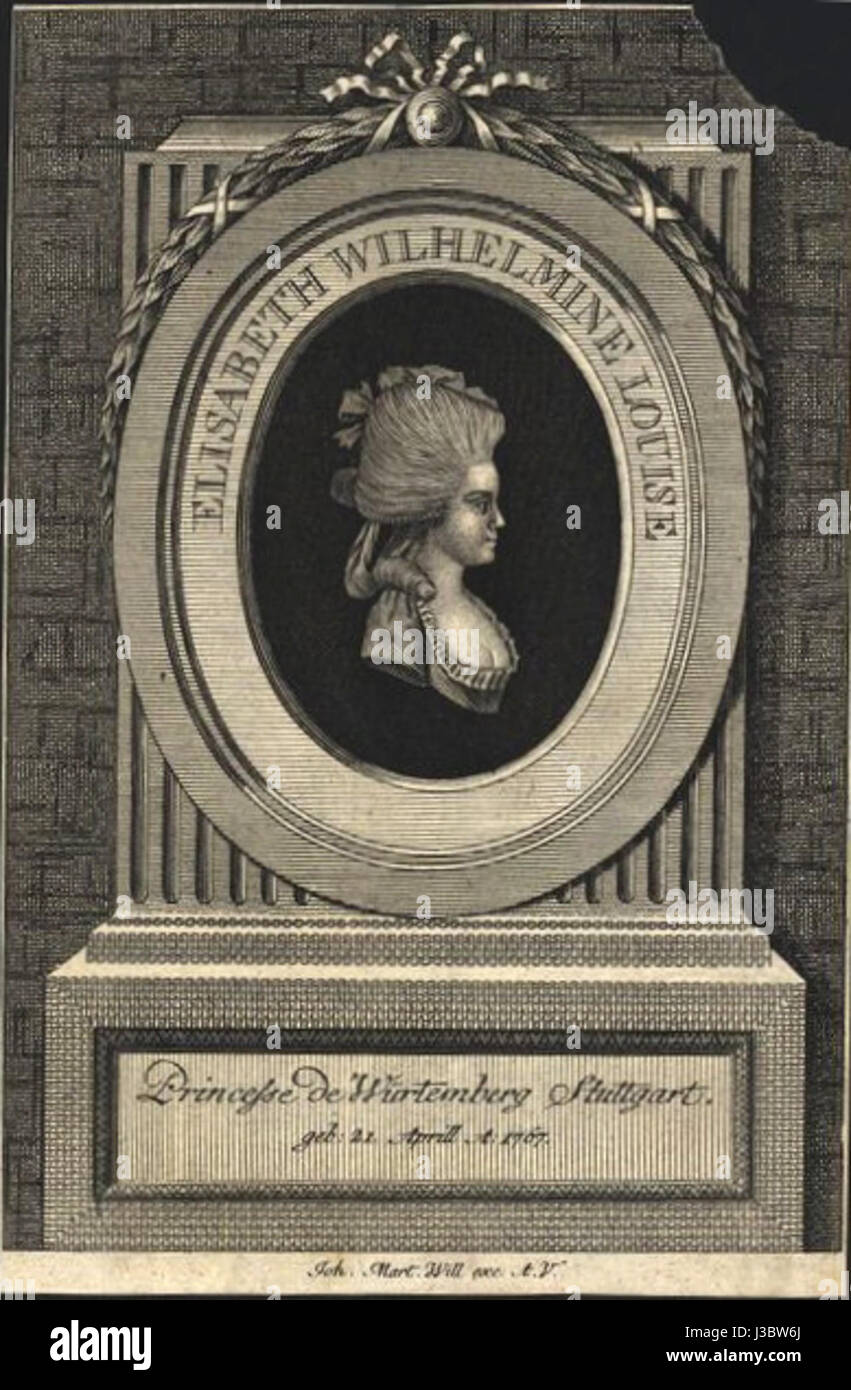 Elisabeth wilhelmine hi-res stock photography and images - Alamy