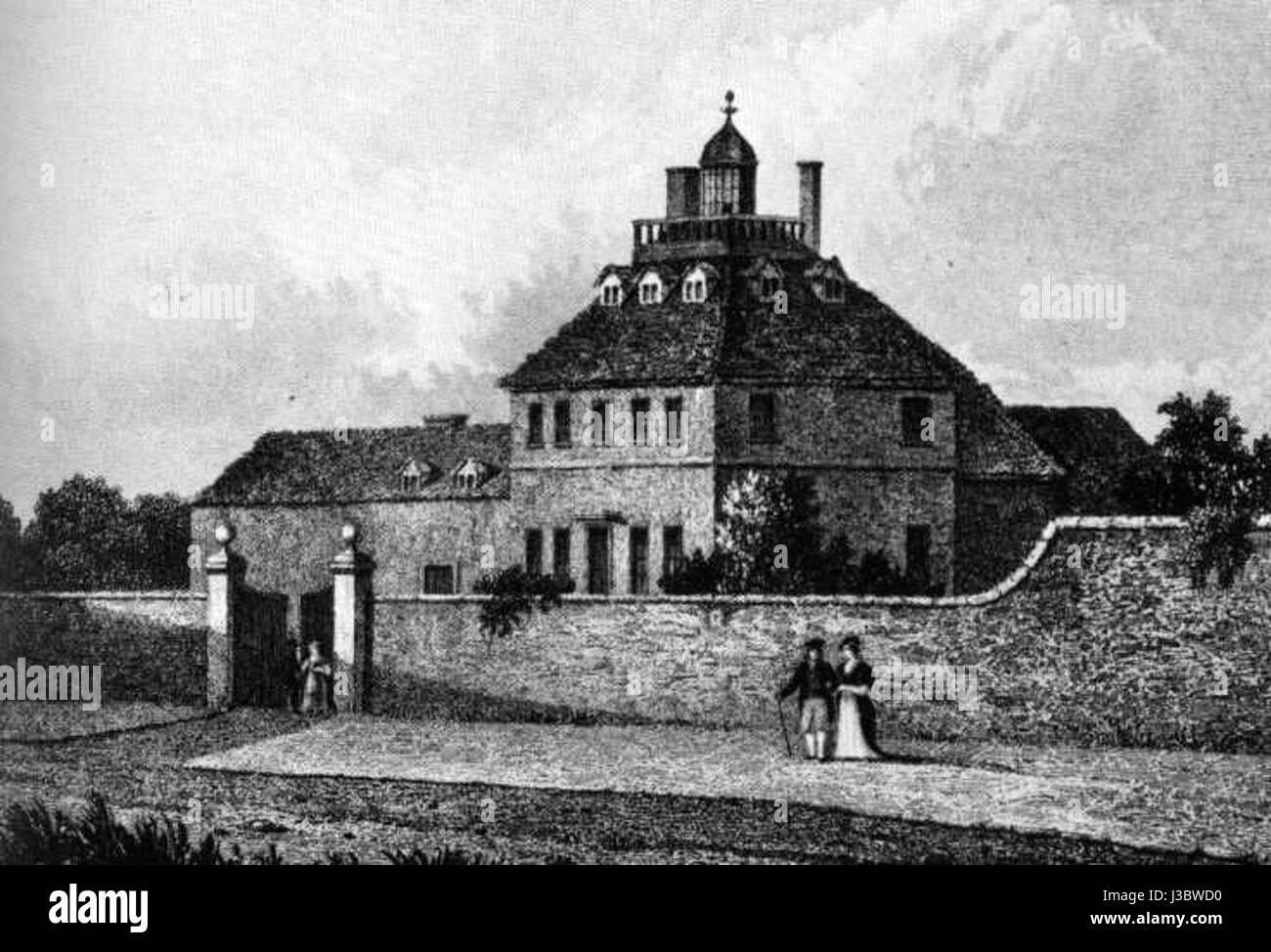 Edial Hall School Stock Photo - Alamy