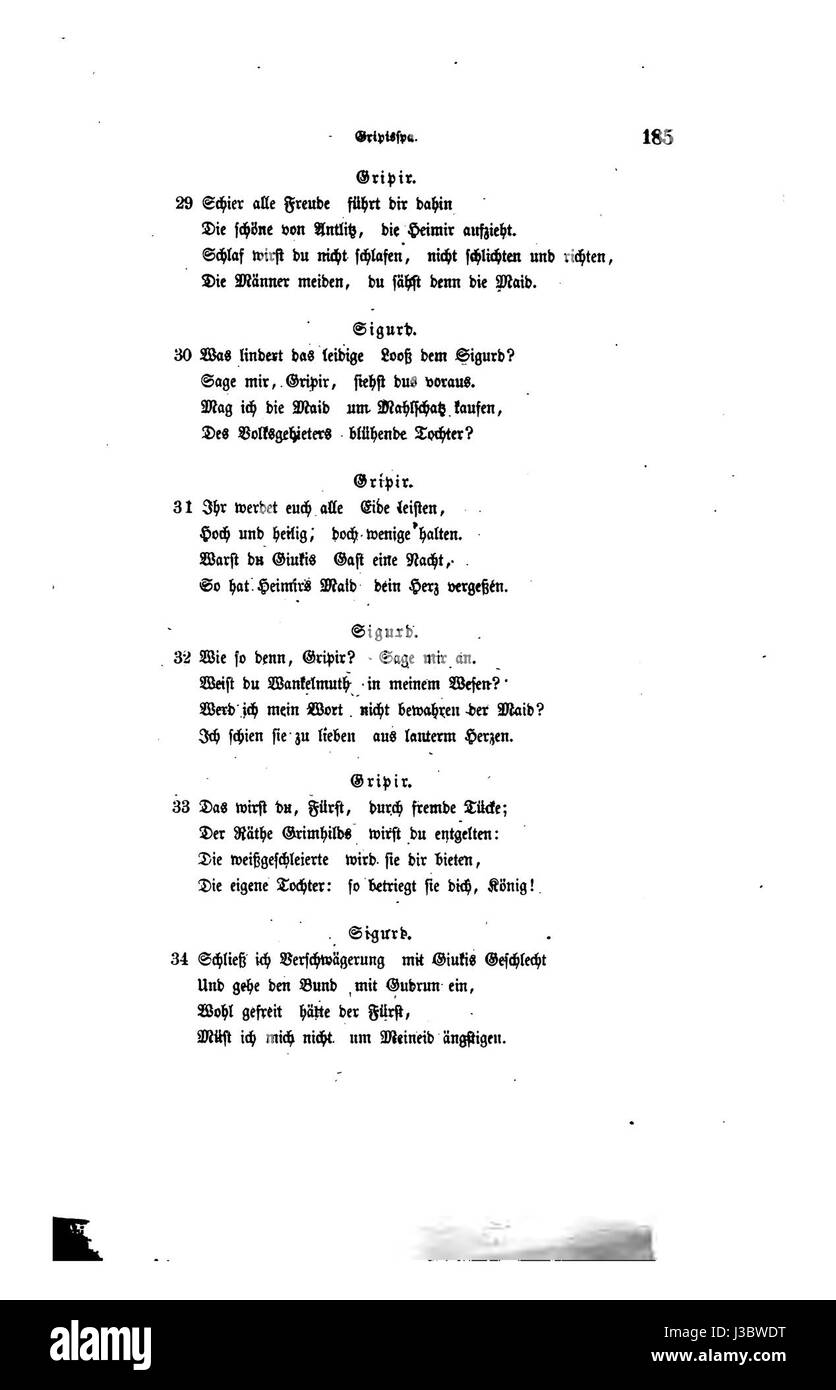 Die Edda Seite 191 refers to a page from the 'Poetic Edda,' a ...