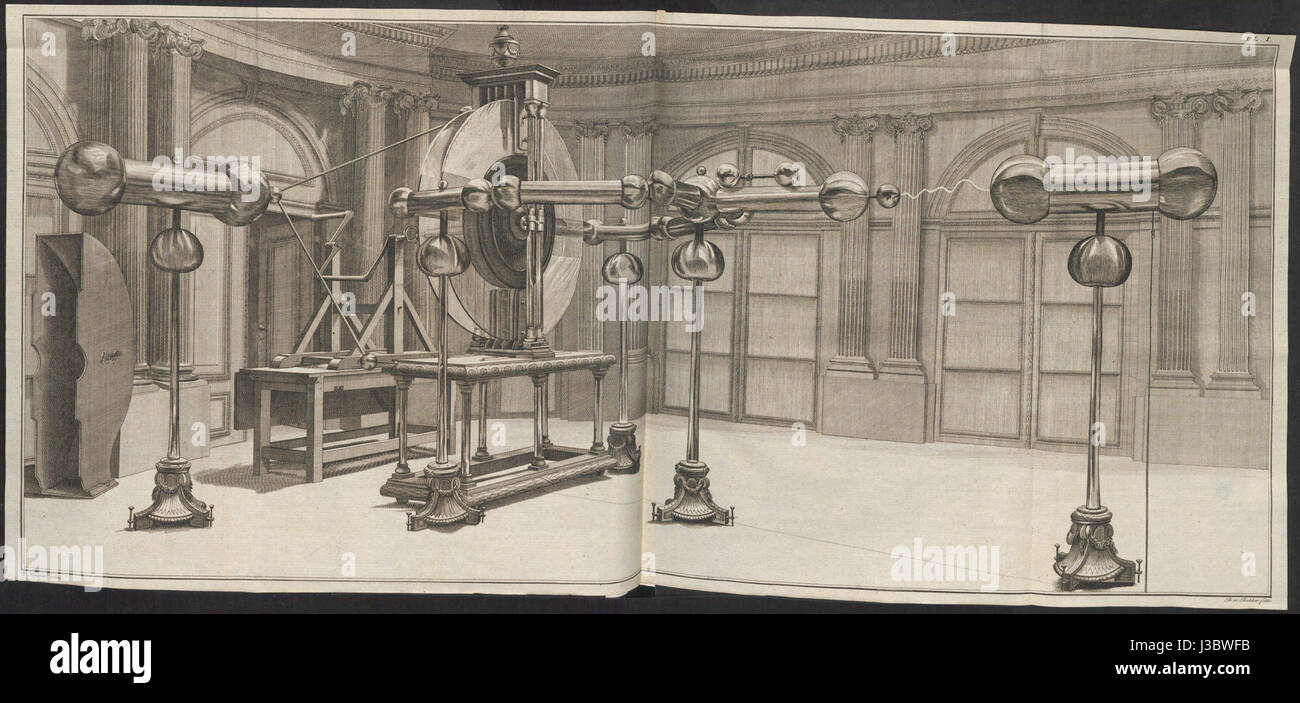 The Electriseermachine, created by Teylers Museum in the 18th century ...