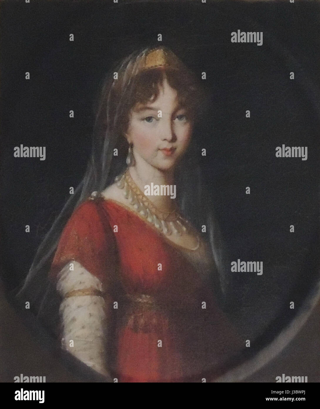 This portrait by Élisabeth Louise Vigée Le Brun depicts Elizaveta ...