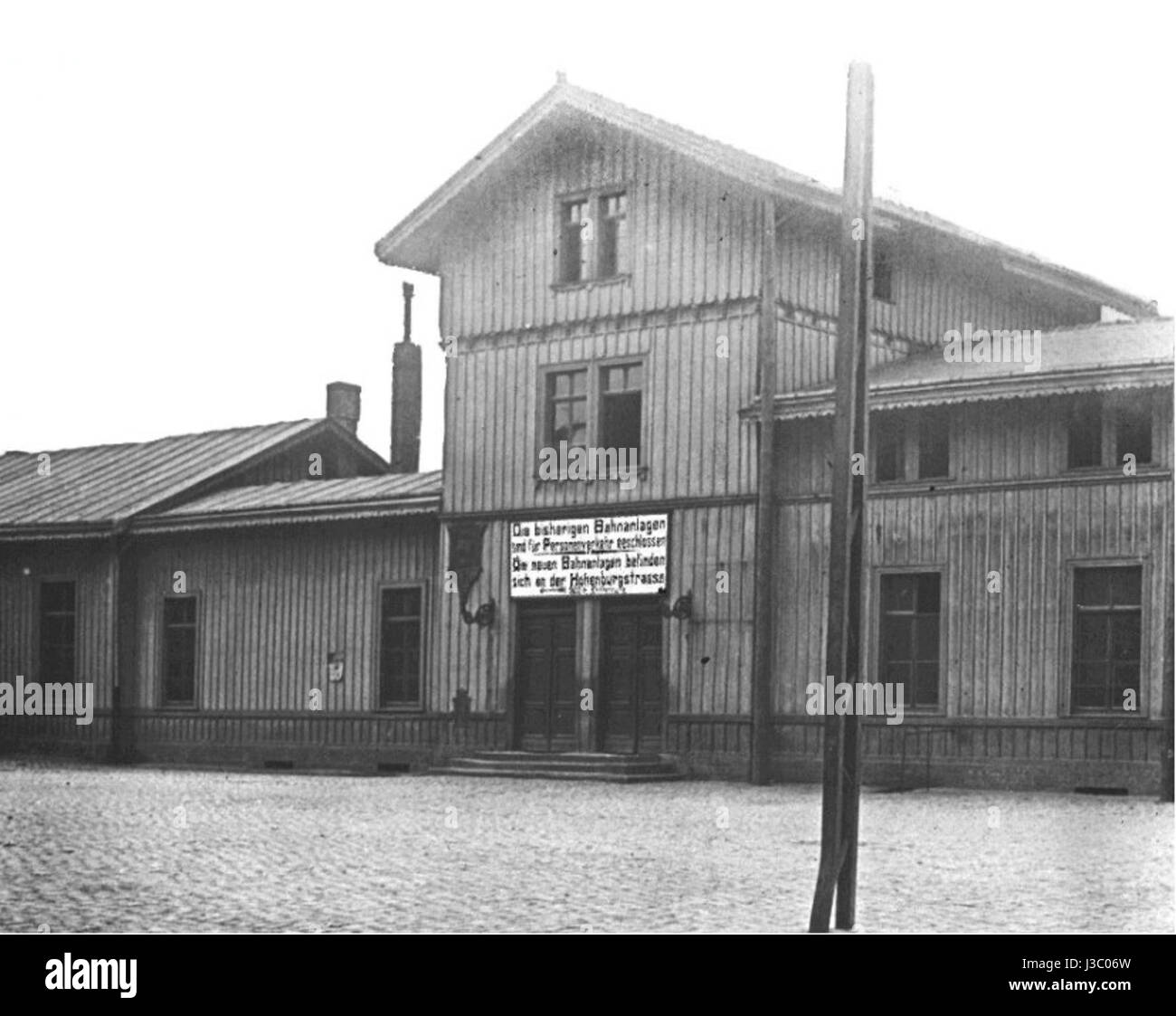 The historical train station, Essen Alter Bahnhof, built in 1900, is a ...