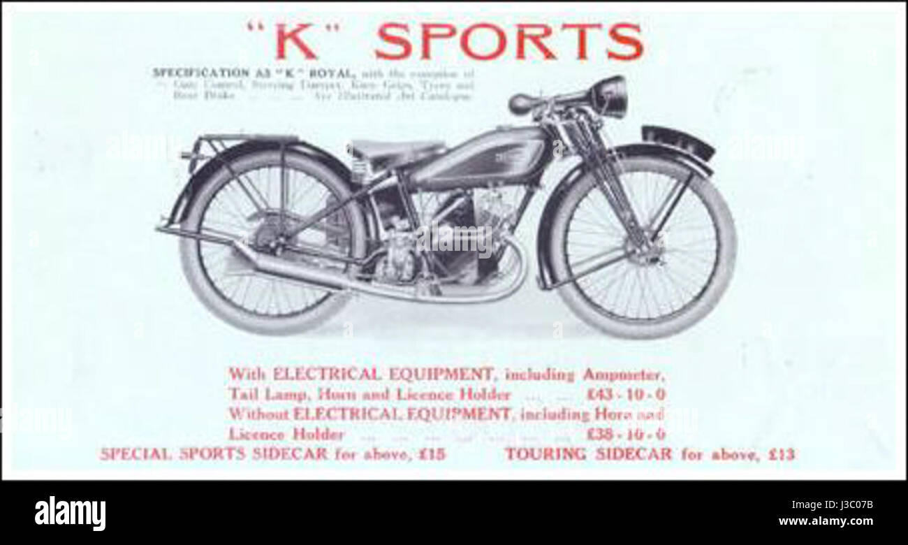 Dunelt K Sports 1928 Stock Photo - Alamy