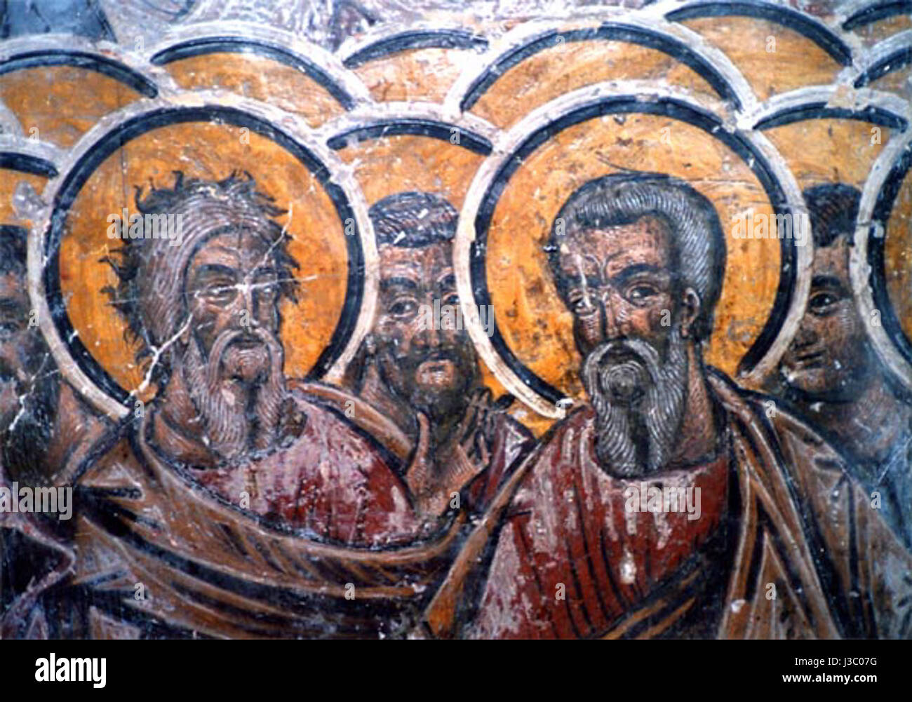 The Eani St. Mary Church Fresco, dating from the 18th century, is a ...