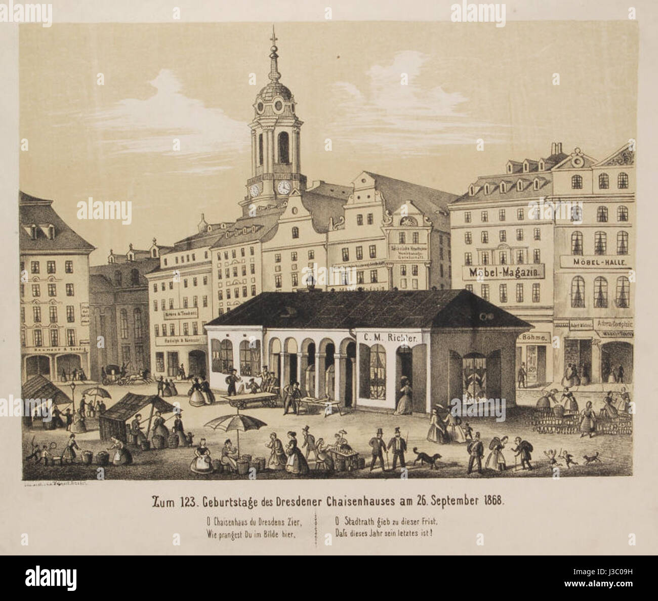 The Dresdener Chaisenhaus, built in 1868, is an iconic structure in ...