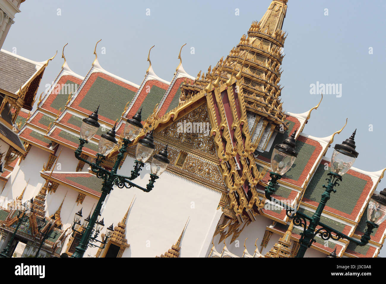 Inside the Grand Palace in Bangkok (Thailand Stock Photo - Alamy