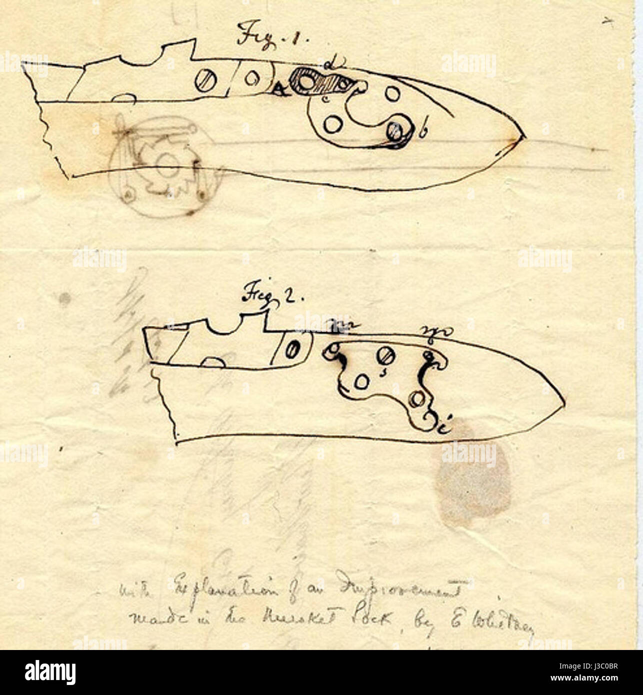 Eli whitney musket hi-res stock photography and images - Alamy