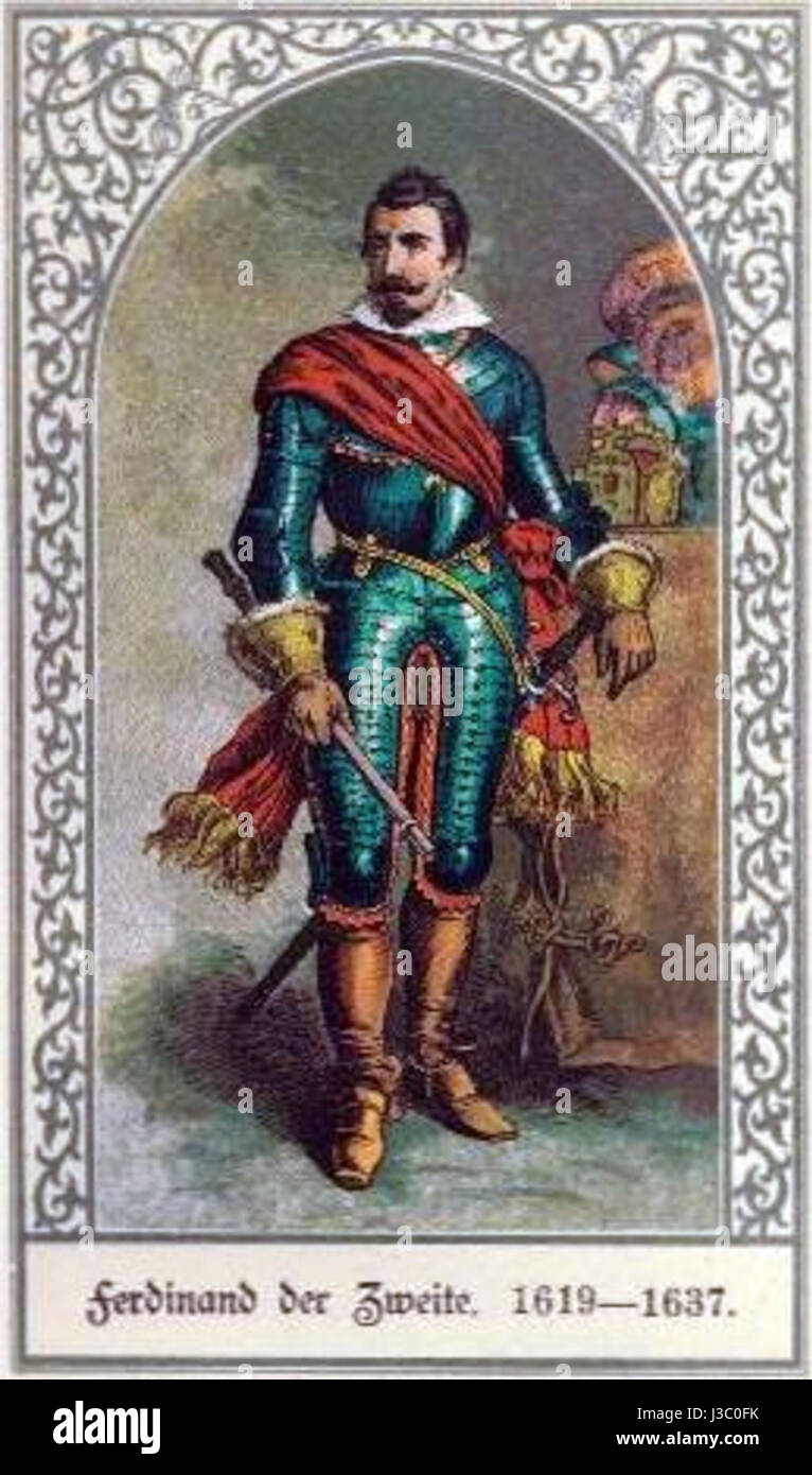 Die deutschen Kaiser Ferdinand II Stock Photo - Alamy
