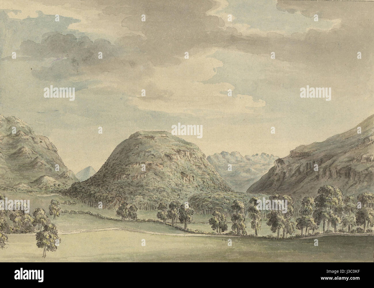 Dinas Emrys 02480 Stock Photo - Alamy