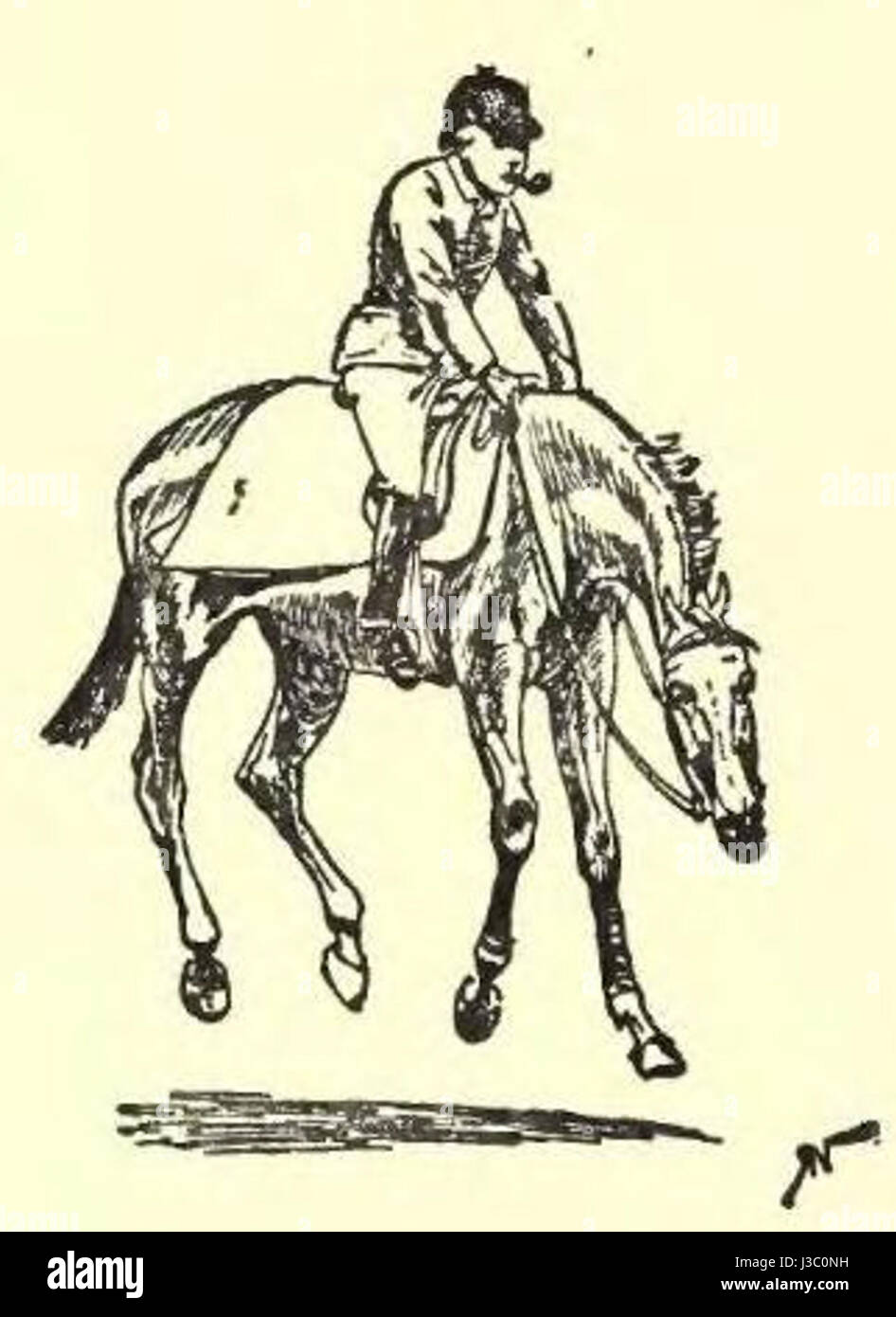 Equitation images figure 082 depicts an equestrian scene, highlighting ...