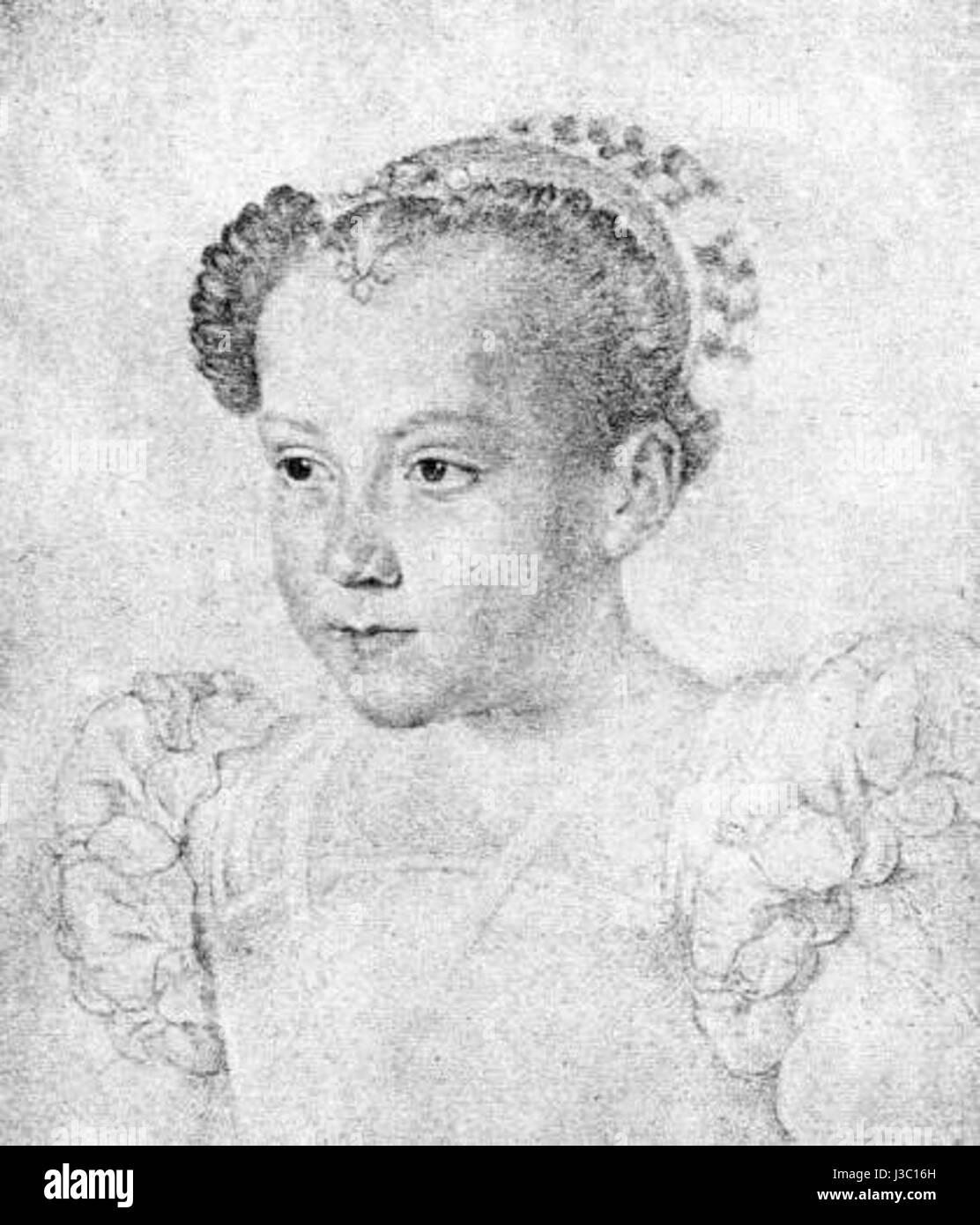 Elisabeth von Valois, a Spanish princess and Queen of France, is ...