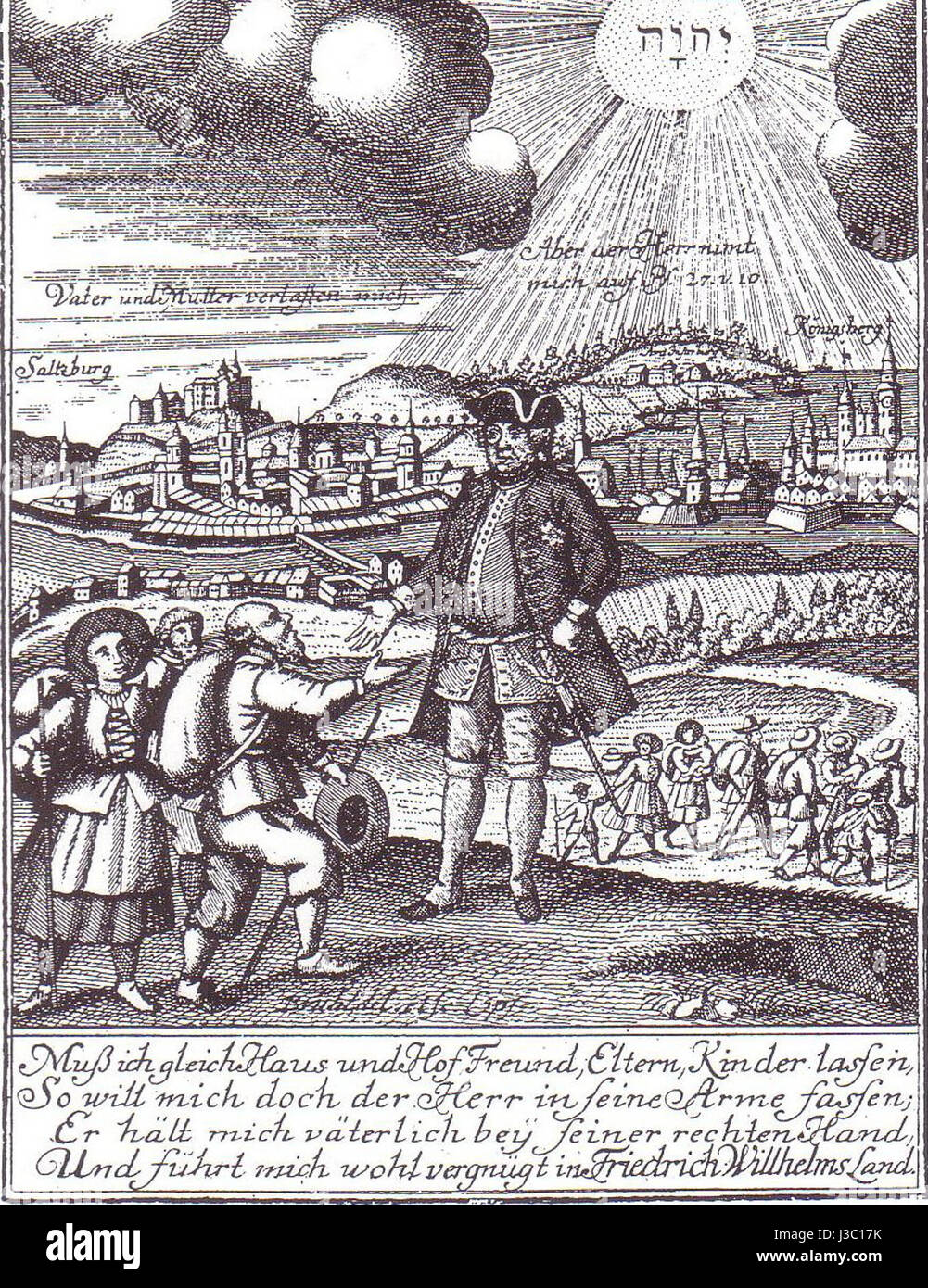 This event, known as the reception of the Salzburg Exiles, marks the ...