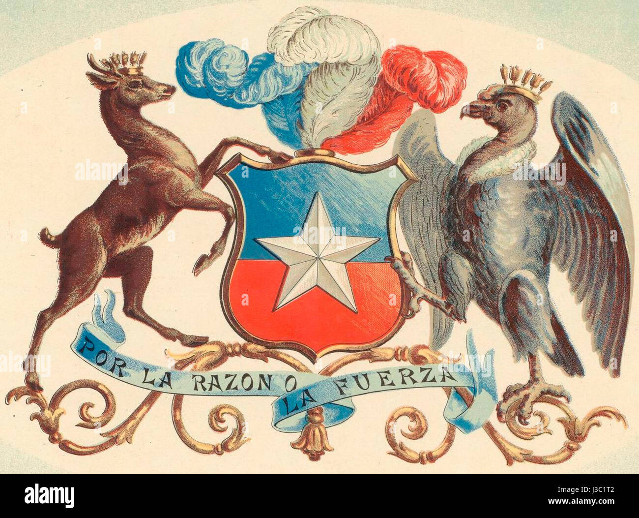 Escudo de chile hi-res stock photography and images - Alamy