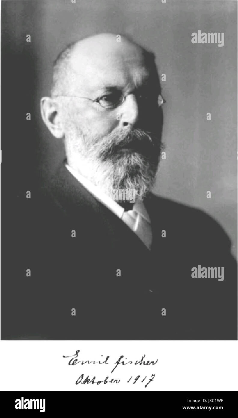 Emil Fischer 10.1917 Stock Photo - Alamy