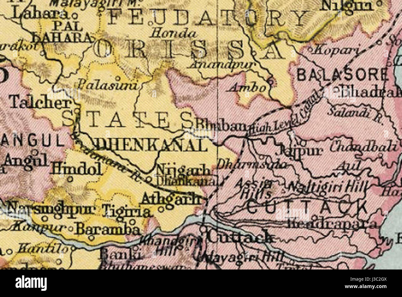 Survey of india maps hi-res stock photography and images - Alamy