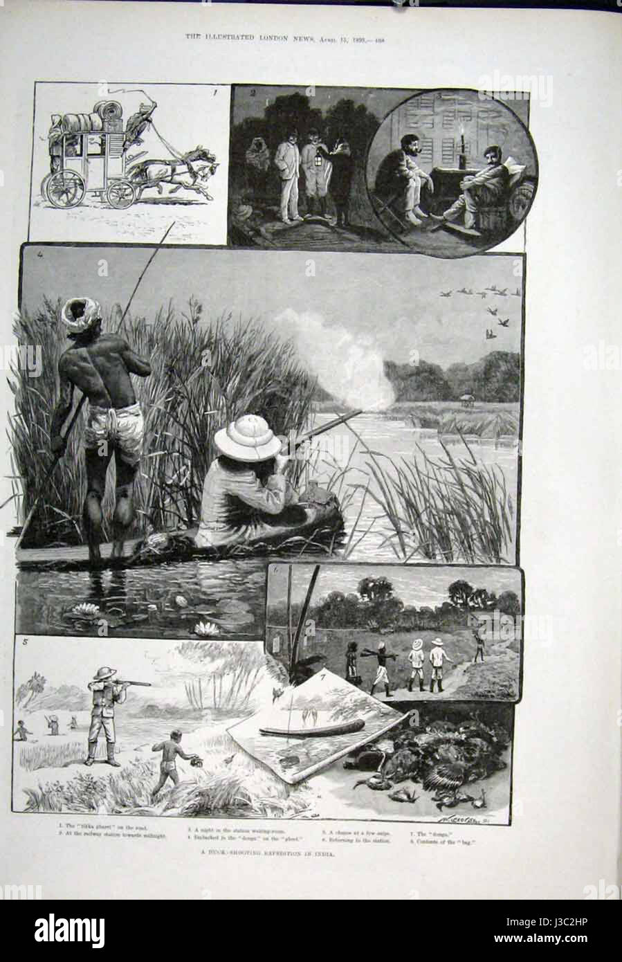 American hunting shotgun 19th century hi-res stock photography and ...