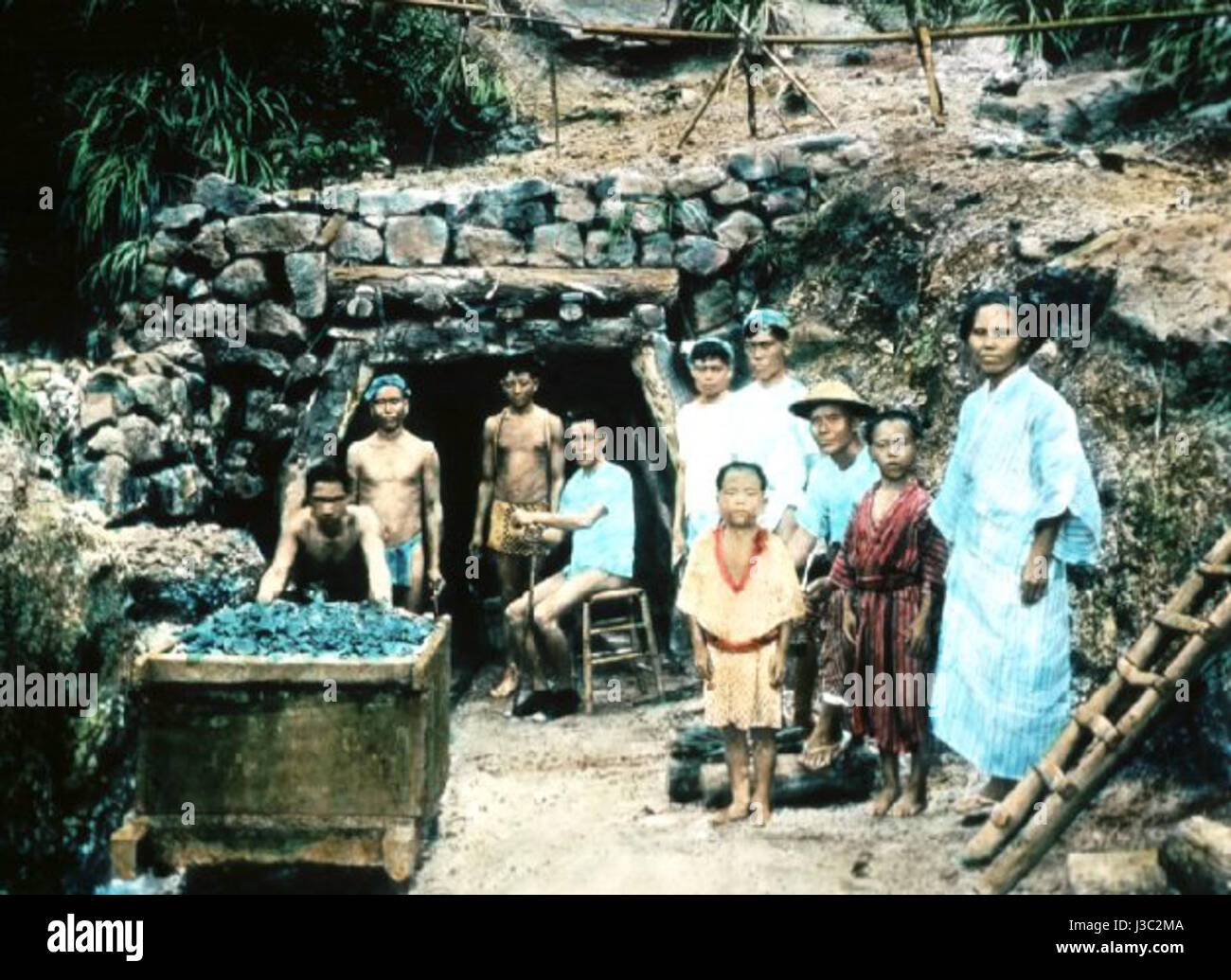 The entrance to a coal mine marks the entry point to one of the most ...