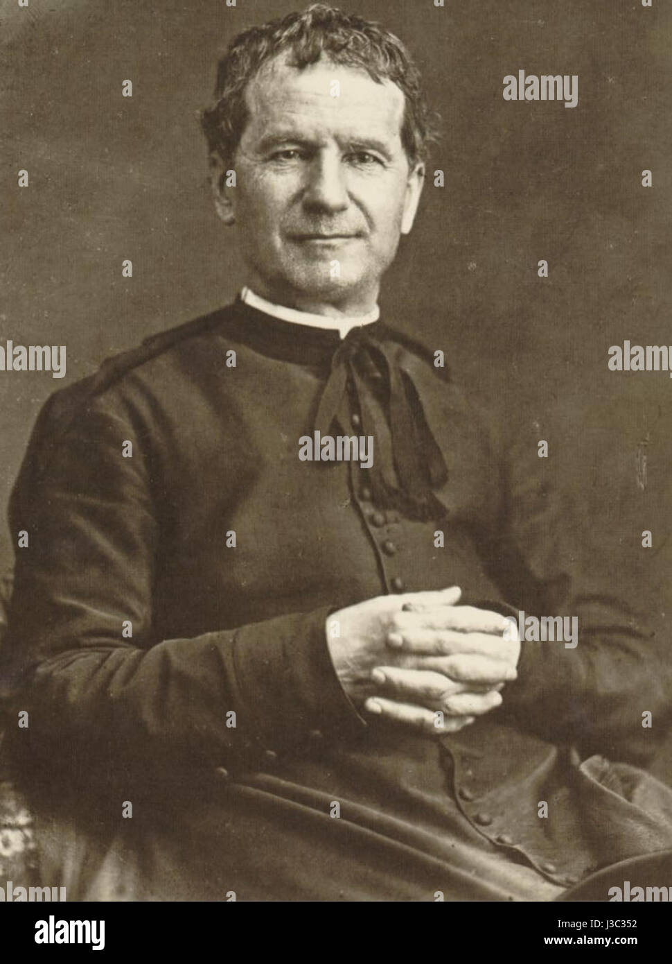 An image of Don Bosco in Torino, Italy, from 1880, depicting the ...
