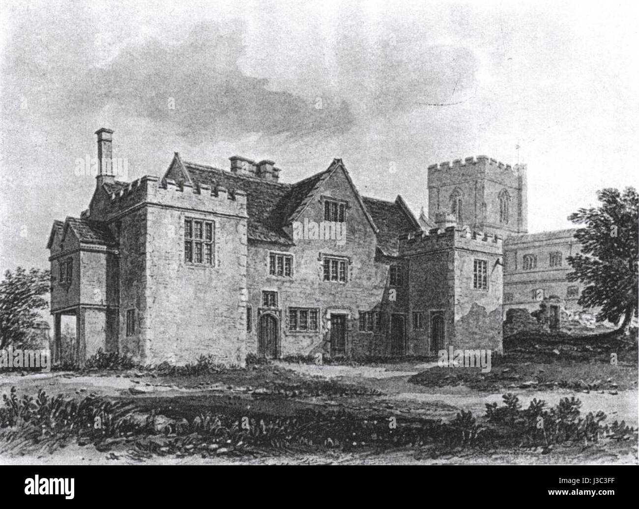 Edington village wiltshire england hi-res stock photography and images ...