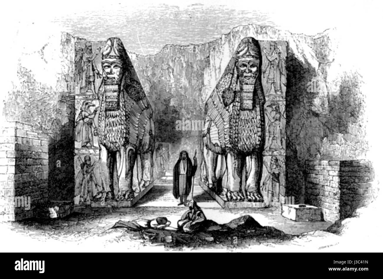 This image shows the entrance to a small temple, highlighting the ...