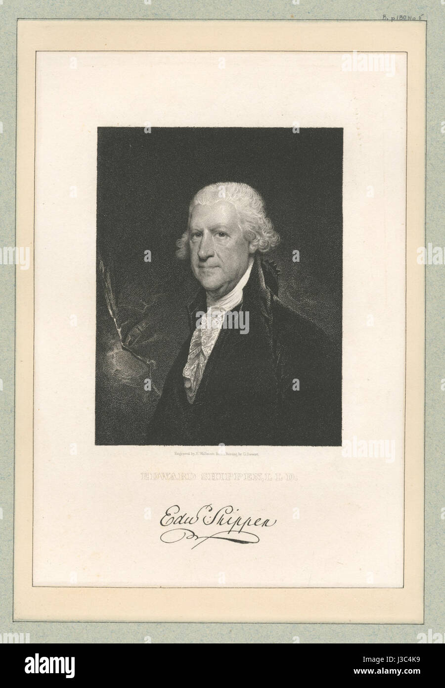 Edward shippen hi-res stock photography and images - Alamy