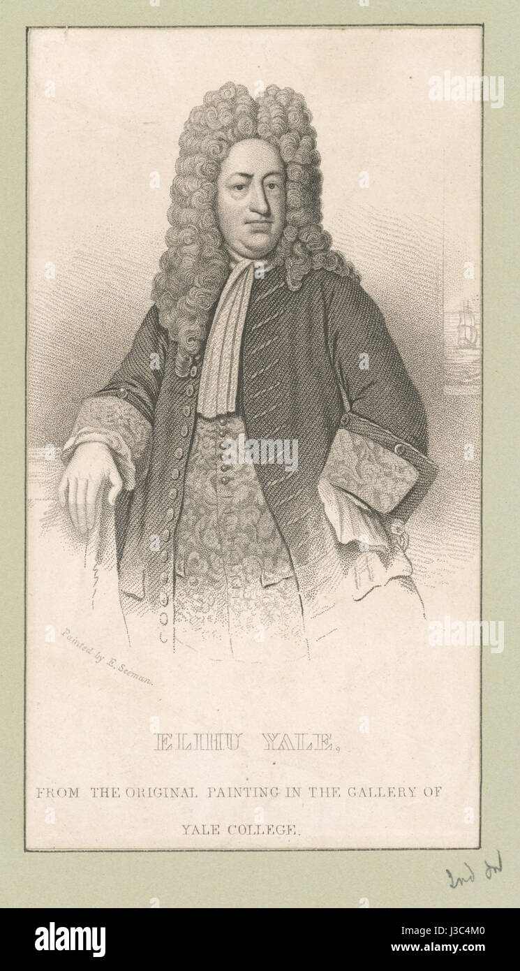Elihu Yale was an American merchant and philanthropist, most known for ...