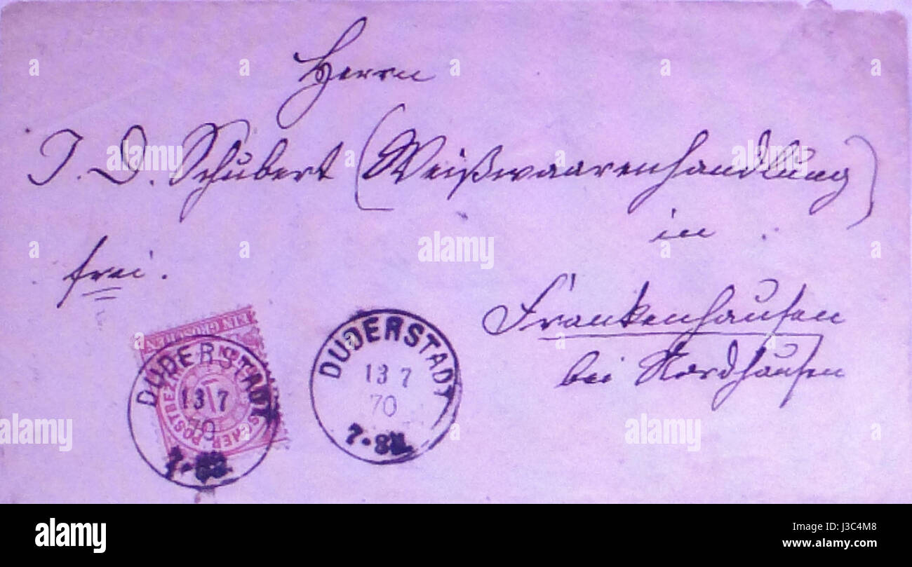 Poststempel hi-res stock photography and images - Alamy