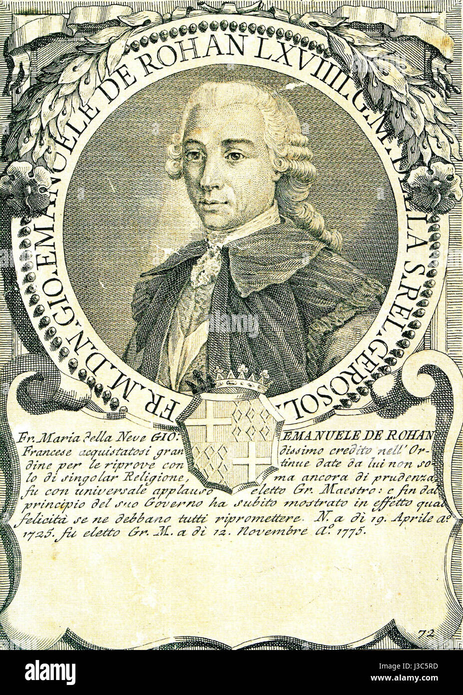 Emanuelle de Rohan Stock Photo - Alamy