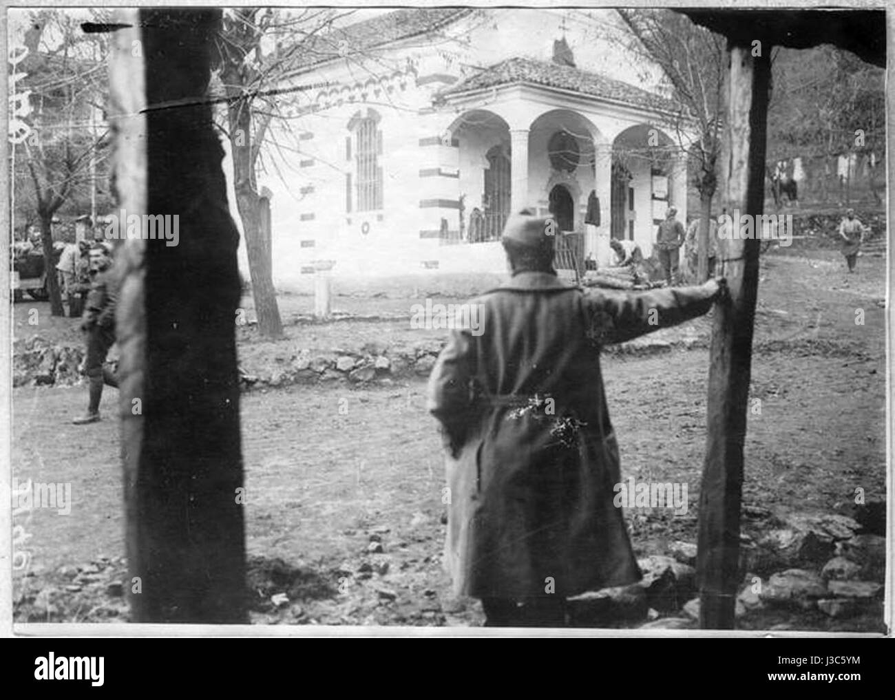The Entente troops at Krstoar monastery in 1917 were part of the ...