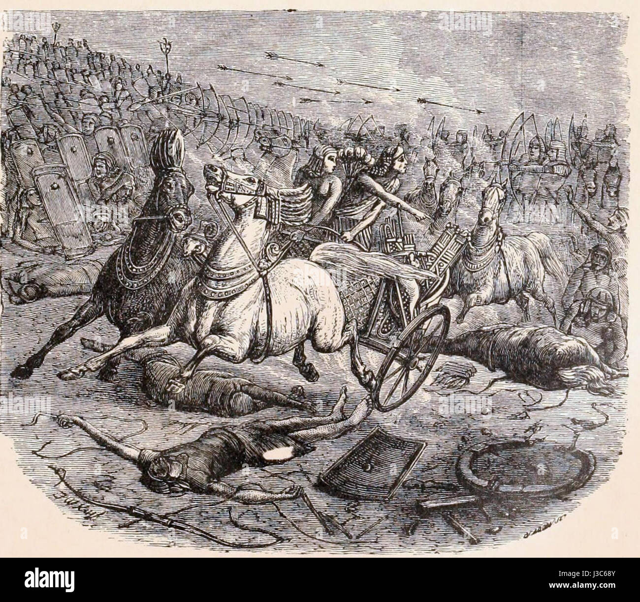 The Egyptian war chariot was a key component of military strategy ...