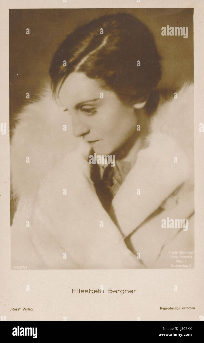 Elisabeth bergner hi-res stock photography and images - Alamy