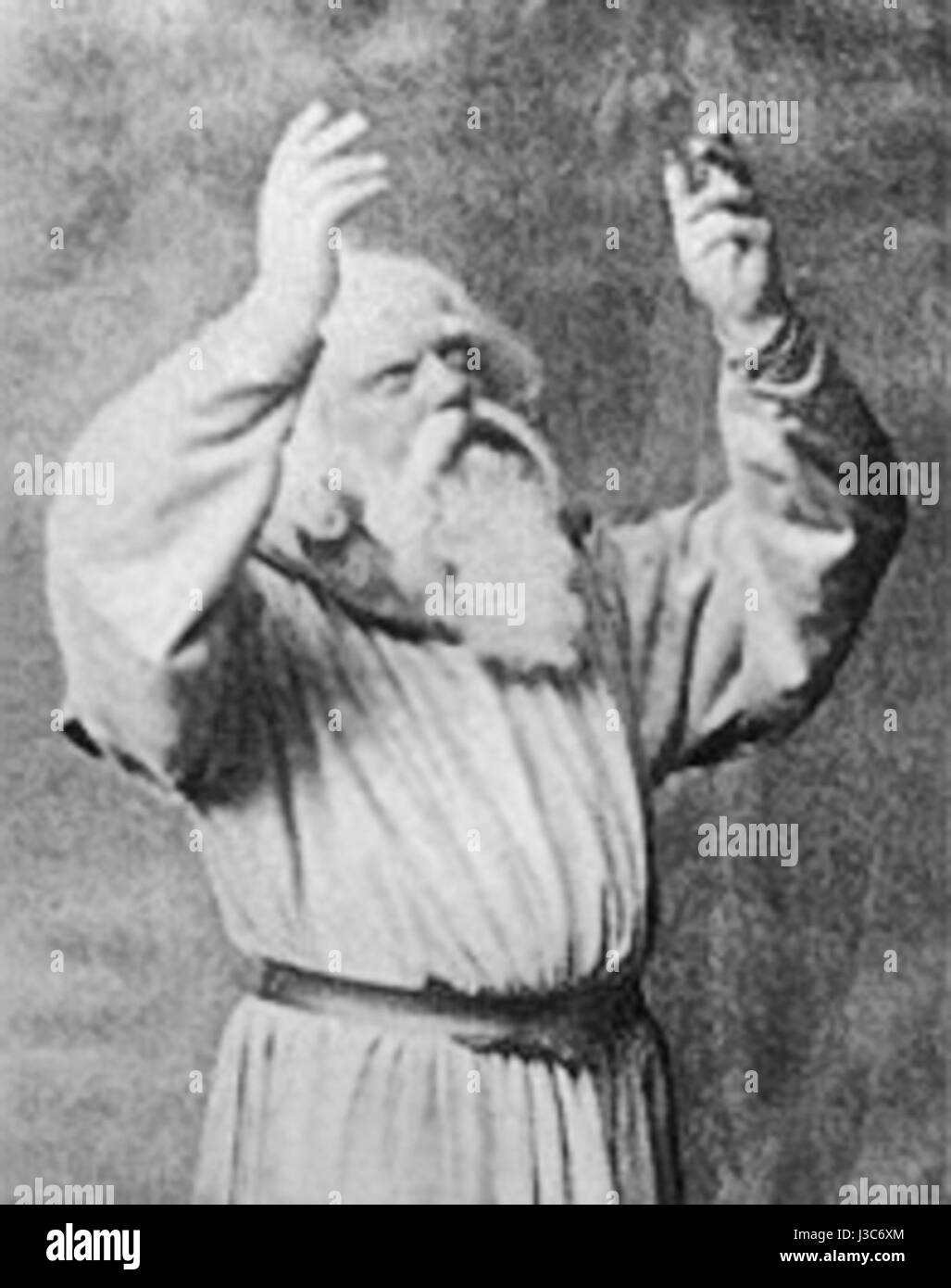 Photograph of Emil Scaria portraying Gurnemanz, a character from ...