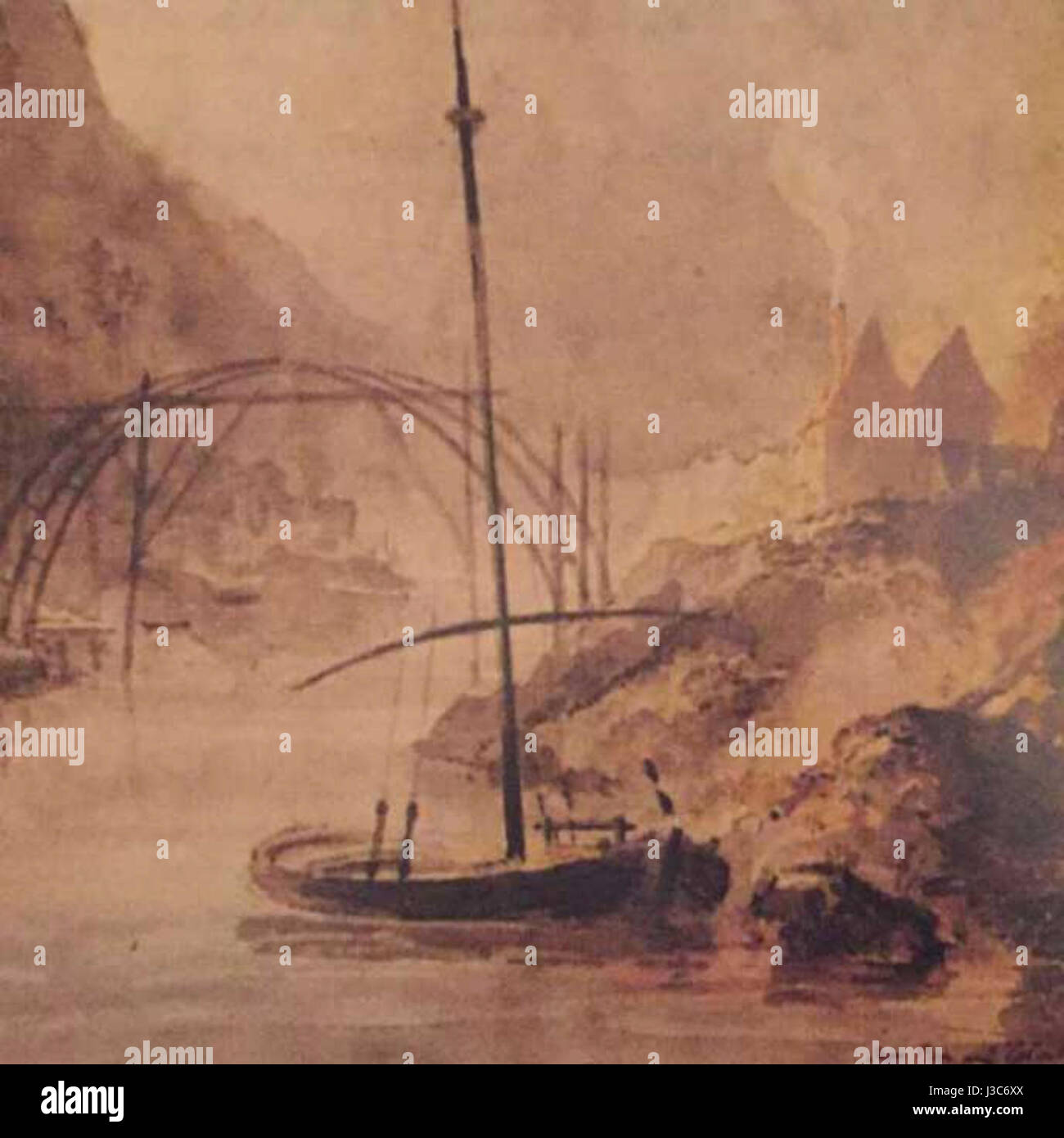 Iron bridge map hi-res stock photography and images - Alamy