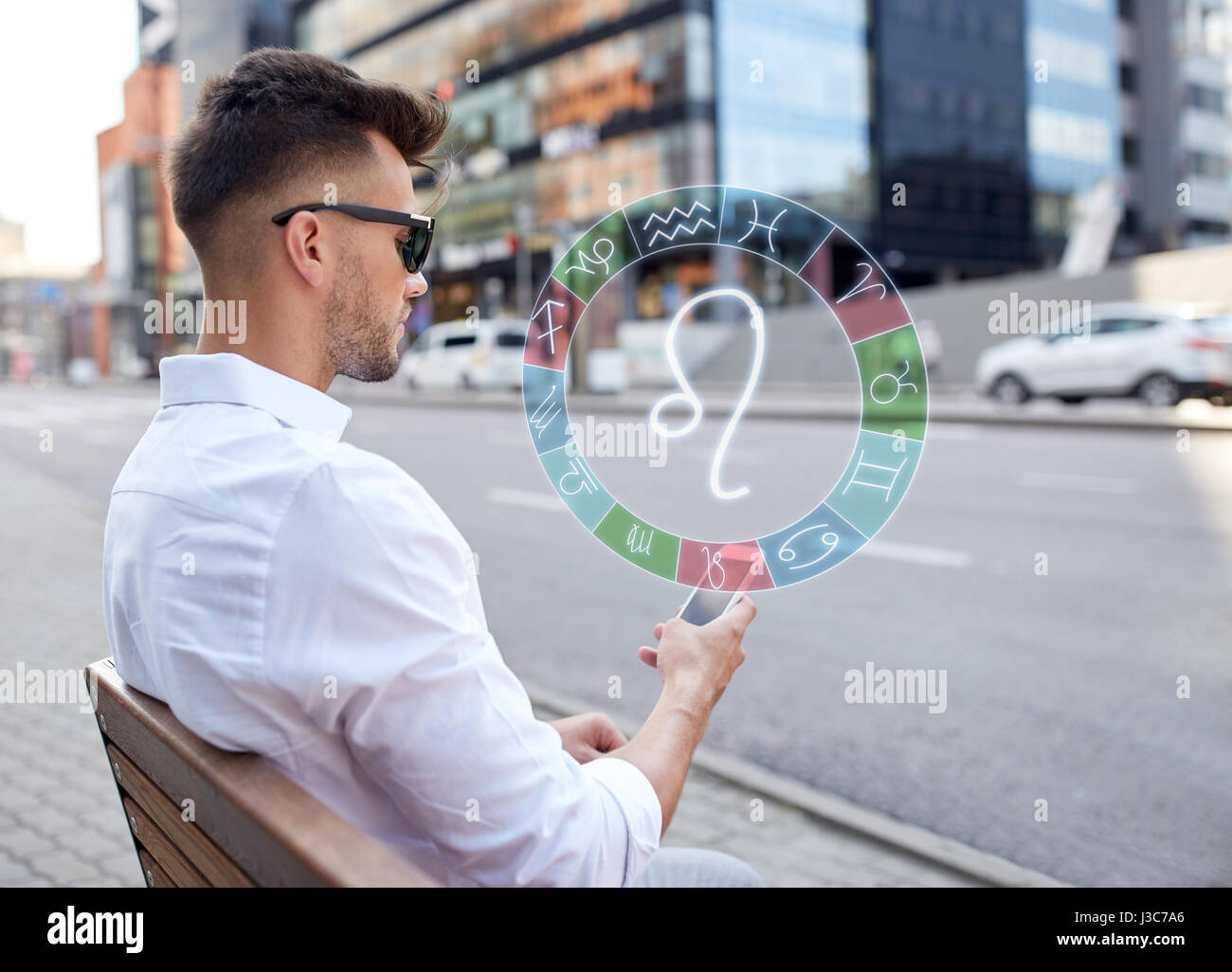 Zodiac man chart hi-res stock photography and images - Alamy