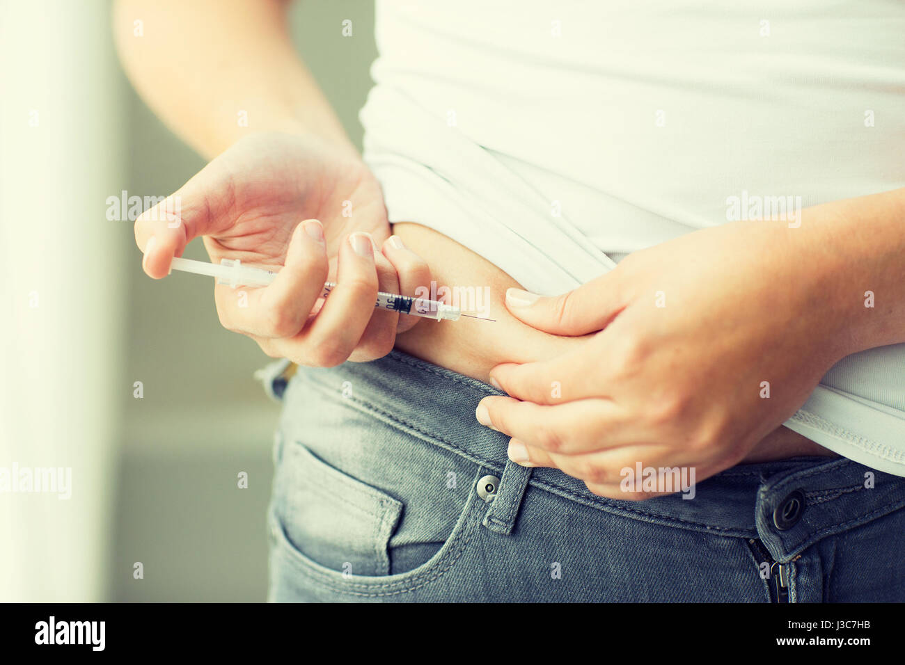 Diabetes insulin injection hi-res stock photography and images - Alamy