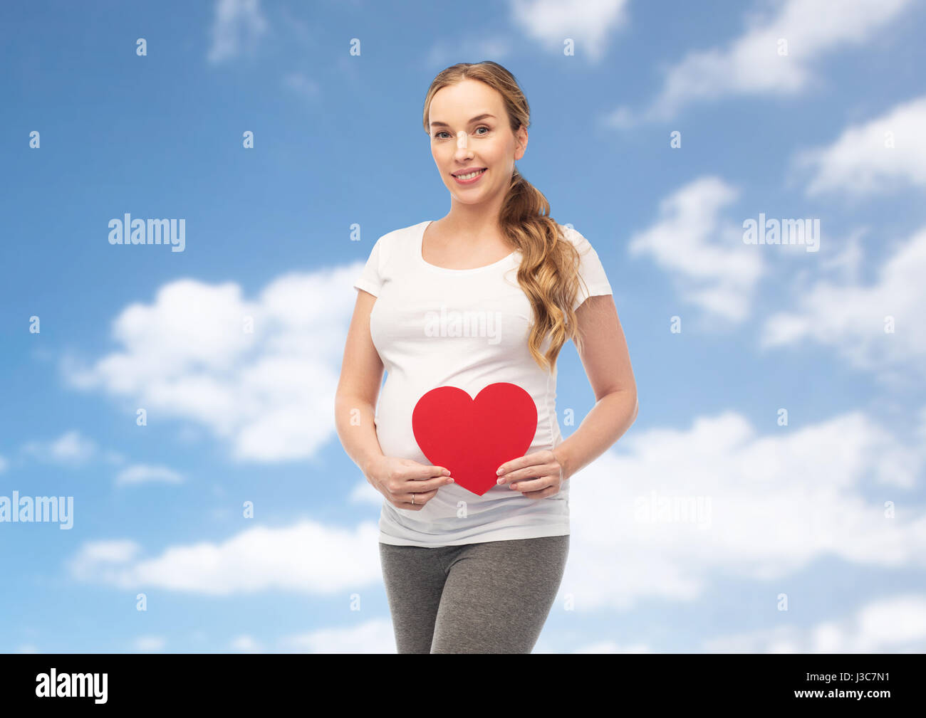 Pregnancy heart hi-res stock photography and images - Alamy